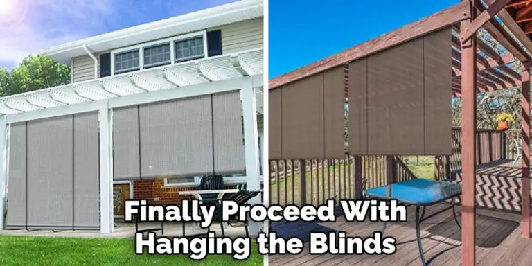 How to Hang a Blind on a Sloping Patio Cover | 10 Easy Steps